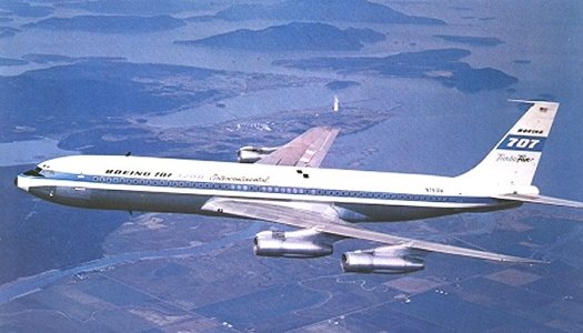 Clásicos: Boeing – 707 – EL MUNDO DE LOS AVIONES COMERCIALES
