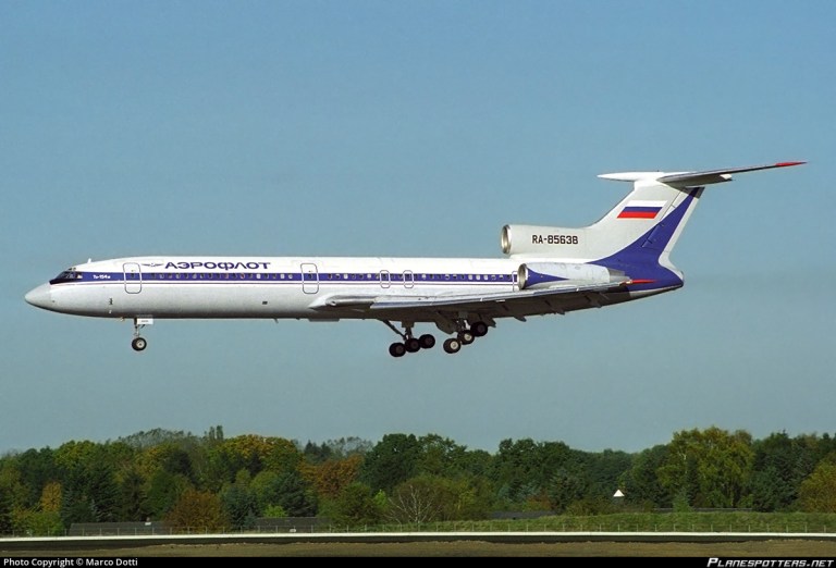 Clásicos: Tupolev TU-154 – EL MUNDO DE LOS AVIONES COMERCIALES